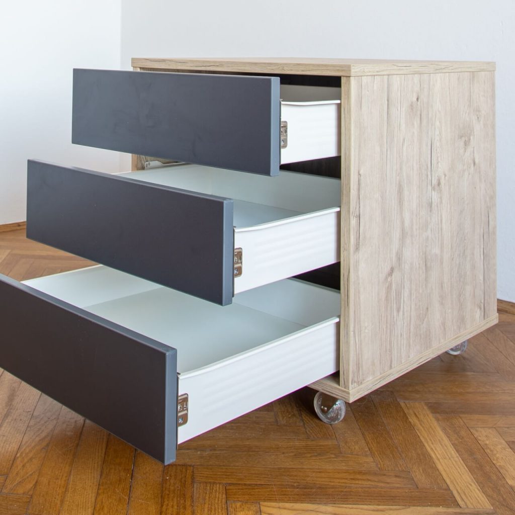 Predalnik na kolesih K2 - brez ročajev - Hobi Studio