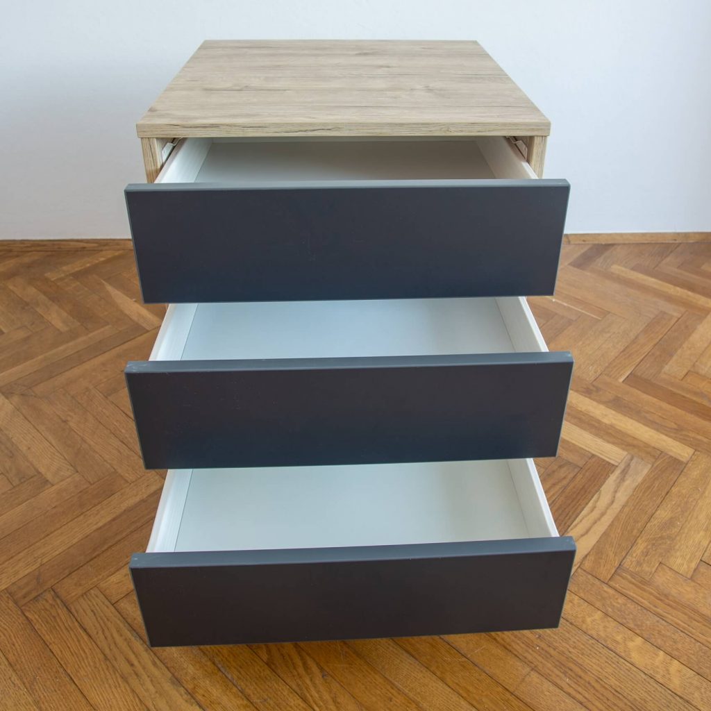 Predalnik na kolesih K2 - brez ročajev - Hobi Studio